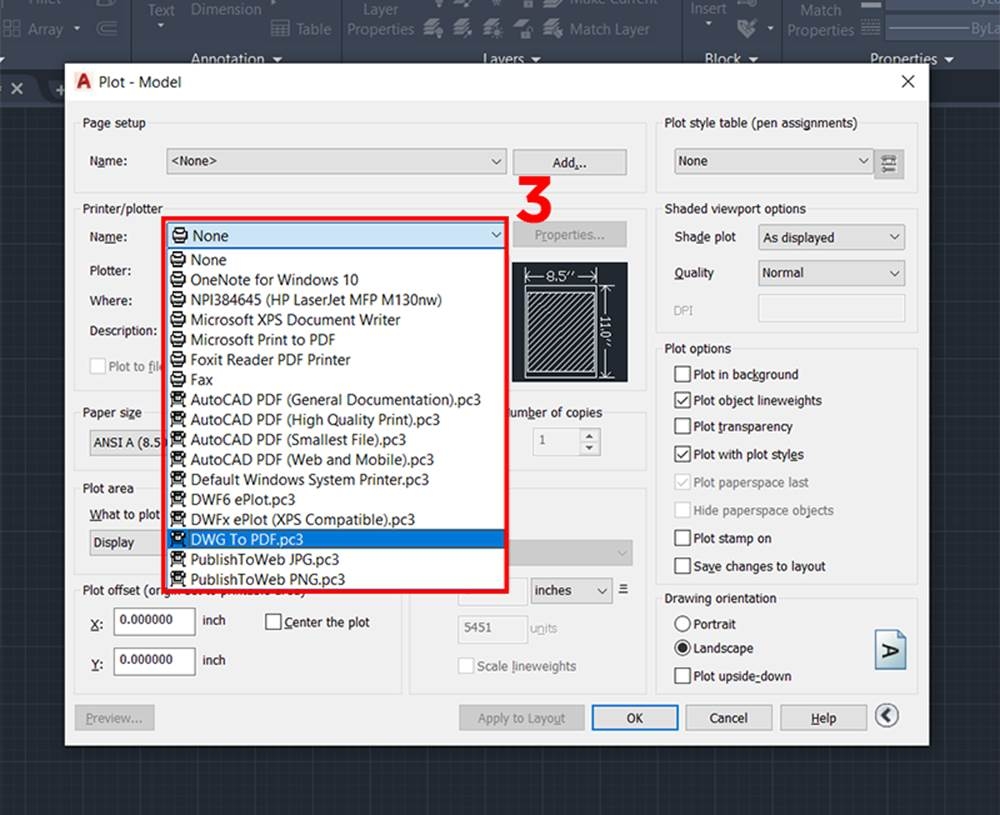 Chia sẻ cách tạo Plot Style trong CAD đơn giản, hiệu quả cao
